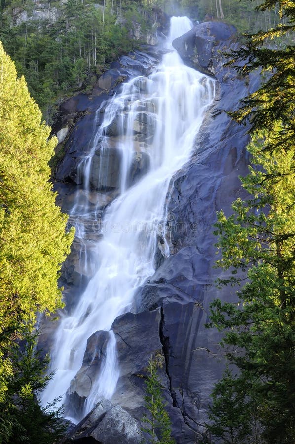 Shannon Falls stock photo. Image of park, bluff, nature - 31574876