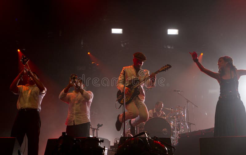 Shantel & Bucovina Club Orkestar Editorial Stock Photo - Image of ...