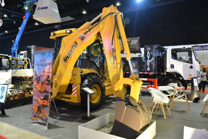 Shantui Sbh388 Backhoe Loader at Philconstruct in Pasay, Philippines ...