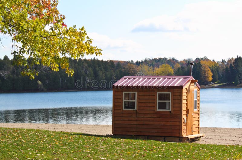 Beach Shanty stock image. Image of seaside, dispair, shanty - 7784325