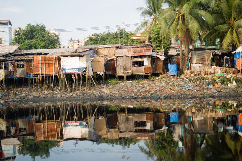 the Shanty Town Slums of Cebu, Visayas, Philippines Stock Image - Image ...