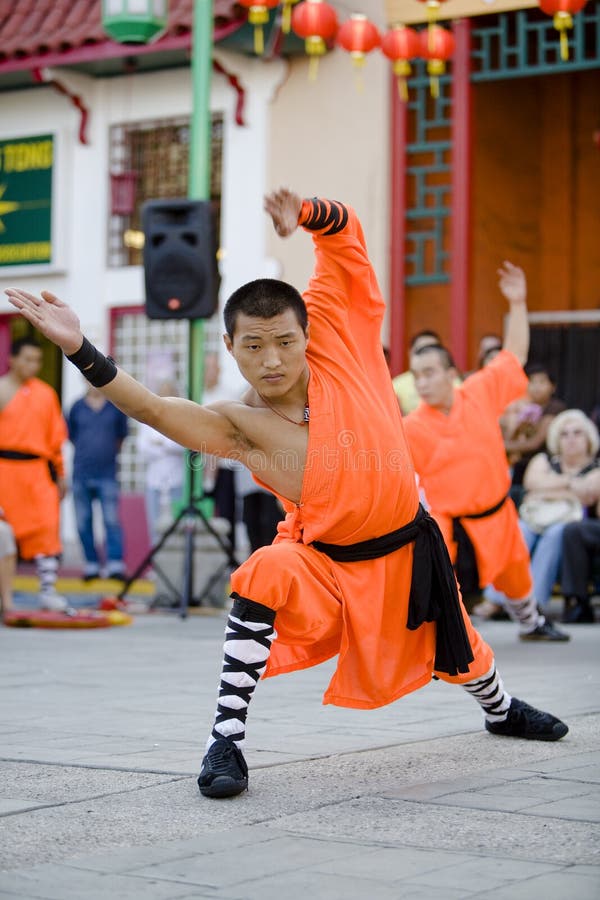 Shaolin Kung Fu 13 editorial stock photo. Image of pose - 6470598