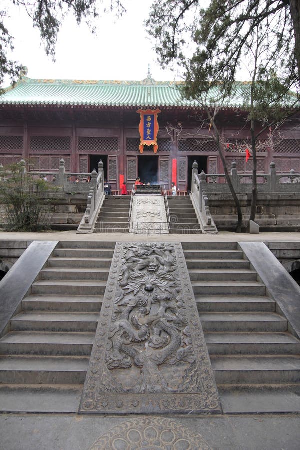 Shaolin tempel, Kina redaktionell foto. Bild av gammal - 52725620