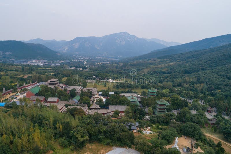 Shaolin Temple in Henan Province, China Stock Photo - Image of training ...