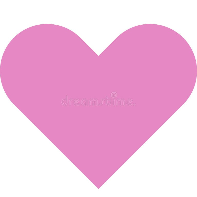 Heart Shape in Geometric for Mathematics and Science Stock Vector ...