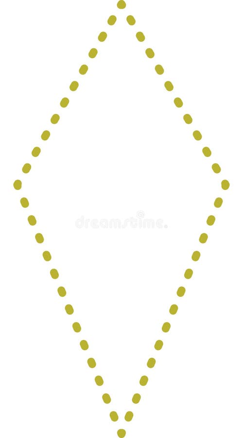 Diamond Shape in Geometric for Mathematics and Science Stock Vector ...