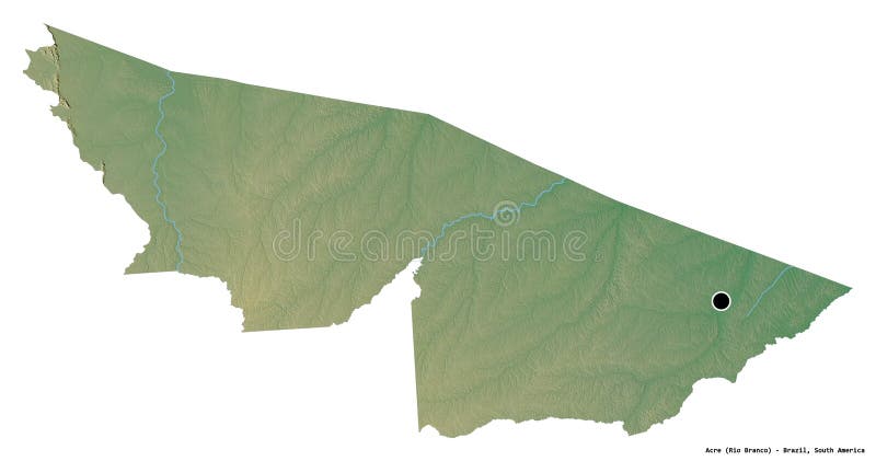 Acre state flag, Brazil stock illustration. Illustration of collection ...