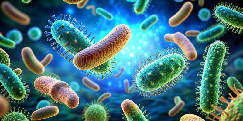 Shape of Bacterial Cell Cocci Bacilli Spirilla Bacteria Generative AI ...