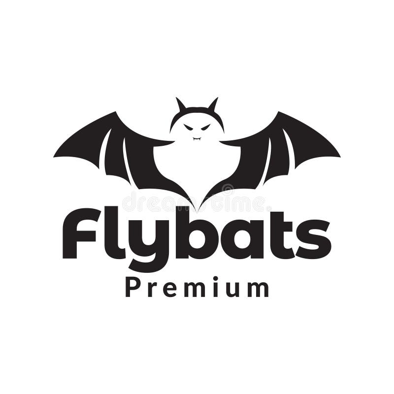 Shape of Bat Fly Logo Design Vector Graphic Symbol Icon Sign ...