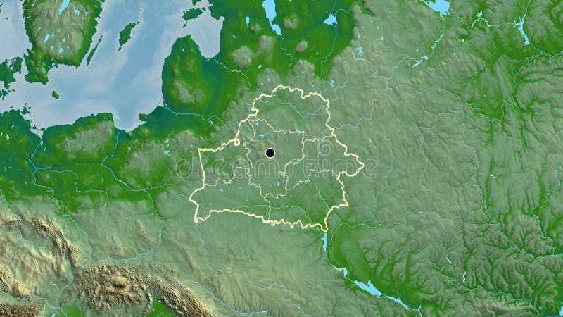 Belarus Physical Map Stock Illustrations – 255 Belarus Physical Map ...