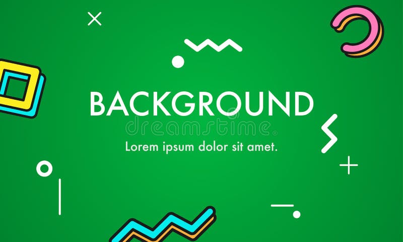 Abstract Colourful Geometric Shape Stock Vector - Illustration of ...