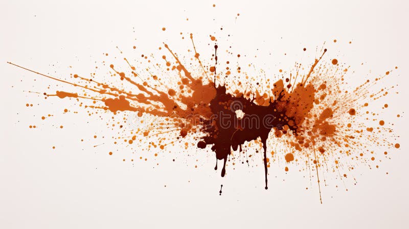 Shape brown splatter stock illustration. Illustration of smear - 324926036