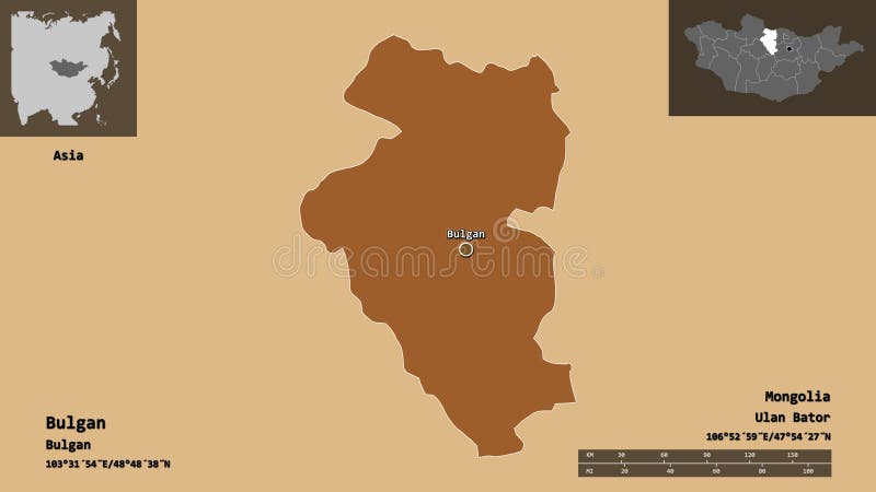 Bulgan, Province of Mongolia,. Previews. Pattern Stock Illustration ...