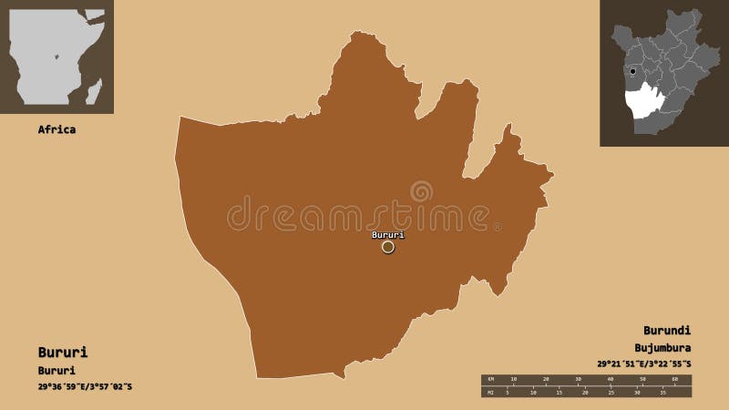Bururi Province Republic of Burundi, Provinces of Burundi, Southern ...