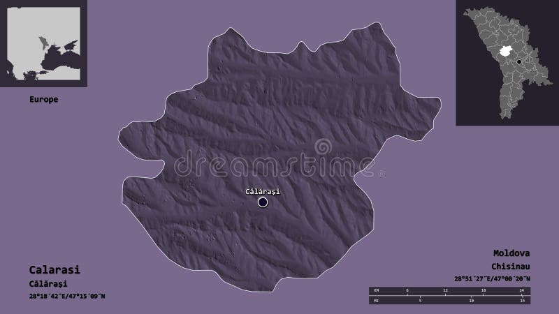 Calarasi, District of Moldova,. Previews. Administrative Stock ...