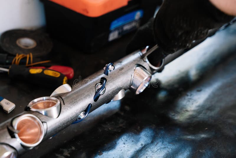 The Shape Charge Loaded in Gun and Conveyed in Hole on Wireline To ...