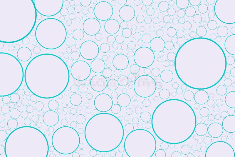 Shape of Circles, Bubbles, Sphere or Ellipses, Abstract Background ...
