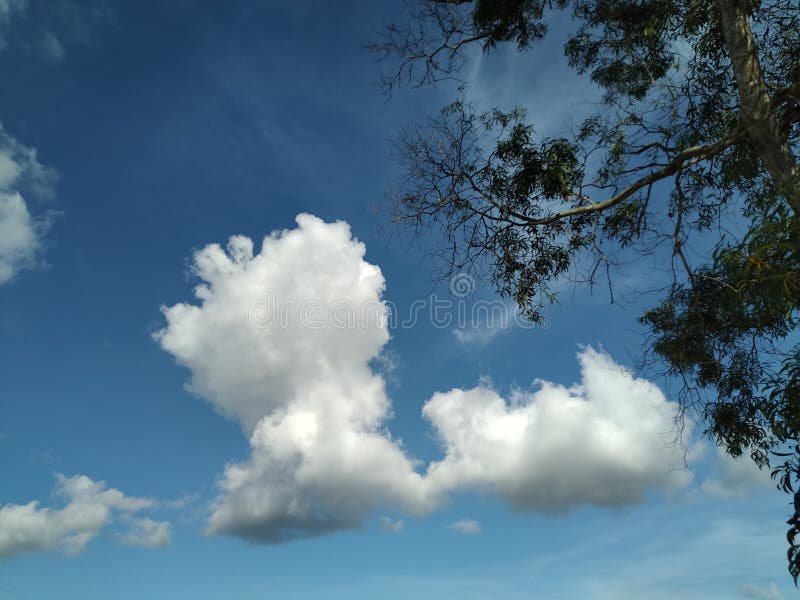 Shape cloud at the sky stock photo. Image of dusk, mountain - 207749536