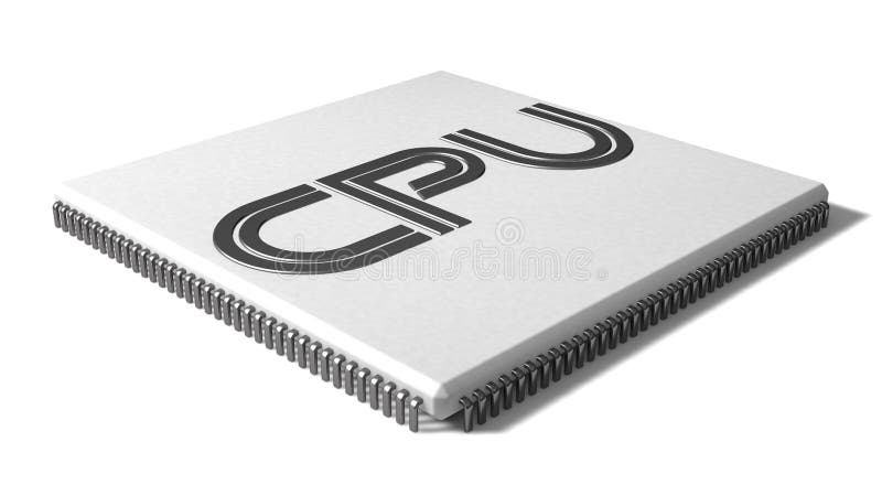 Shape cpu illustration stock illustration. Illustration of square ...