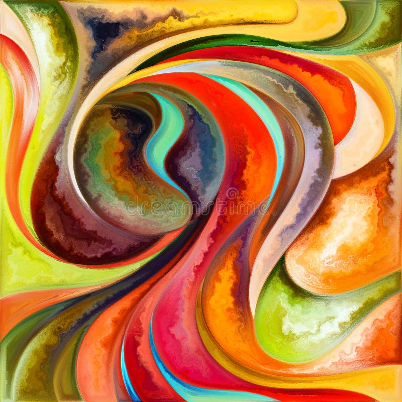 Shape Division in Art stock illustration. Illustration of background ...