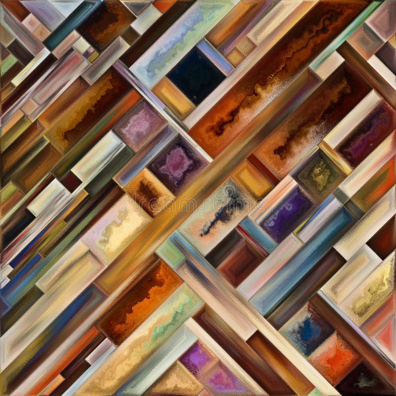 Shape Division in Art stock illustration. Illustration of contemporary ...