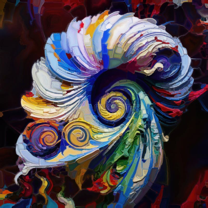 Design Color Shapes stock illustration. Illustration of vibrancy ...