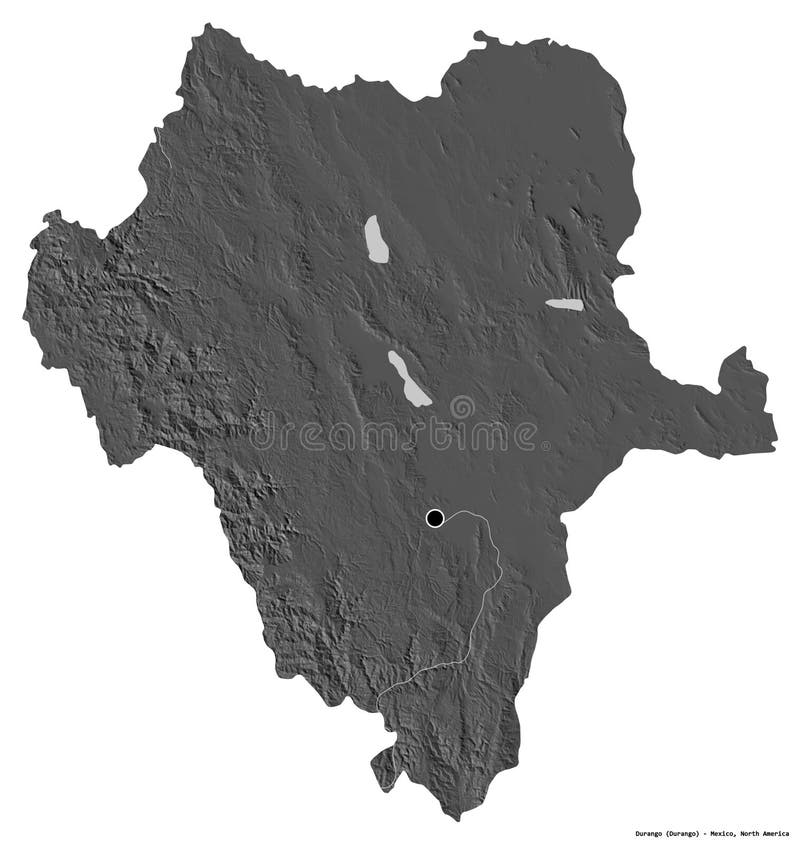 Durango State Location on Map of Mexico Stock Vector - Illustration of ...