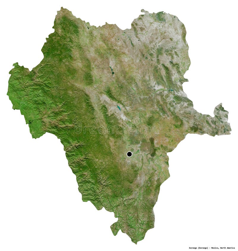 Durango State Location on Map of Mexico Stock Vector - Illustration of ...