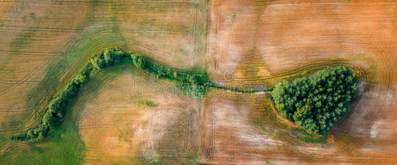 Shape on Fields stock image. Image of sunset, green - 240641001