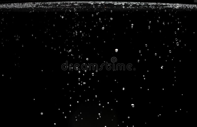 Shape Form Droplet of Water Splashes into Drop Water Attack Fluttering ...