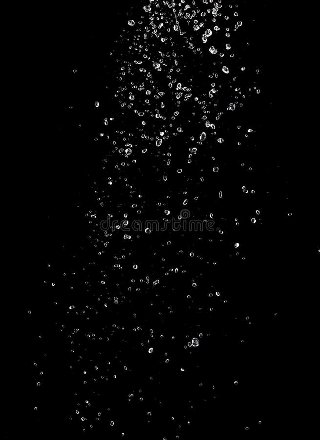 Shape Form Throw of Water Splashes into Drop Water Attack Fluttering in ...