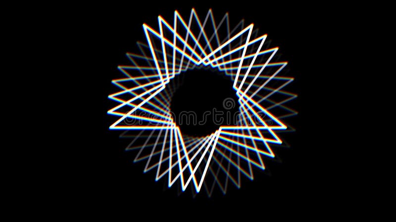 Star Shape Frame Rotating Seamless Loop for Logo Animation Background ...