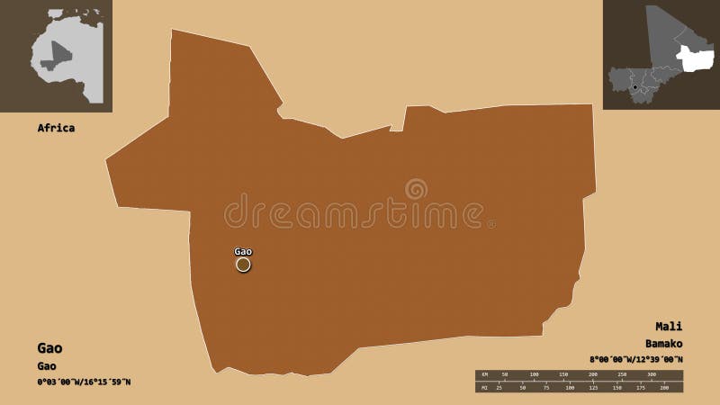 Gao, Region of Mali,. Previews. Pattern Stock Illustration ...