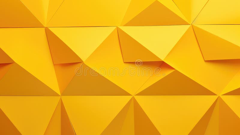 Shape Geometric Yellow Background Stock Illustration - Illustration of ...