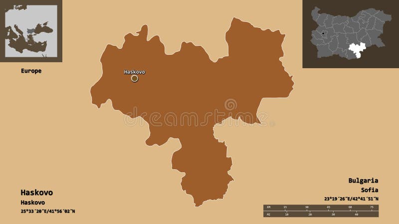 Haskovo, Province of Bulgaria,. Previews. Pattern Stock Illustration ...