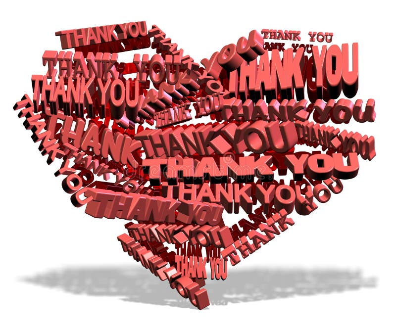 Heart Thank You Stock Illustrations – 9,853 Heart Thank You Stock ...
