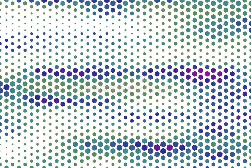 Shape Of Hexagon Abstract Background Pattern Vector White Mosaic And Canvas Stock Vector