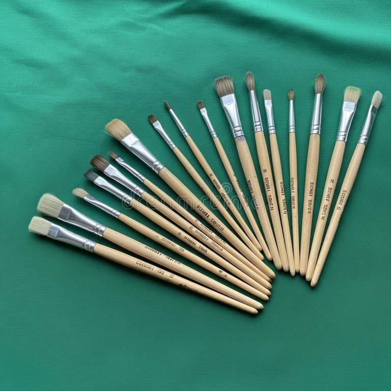 Different Sized Brushes Stock Illustrations – 41 Different Sized ...