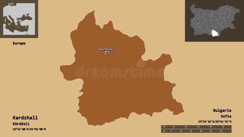 Kardzhali, Province of Bulgaria,. Previews. Pattern Stock Illustration ...
