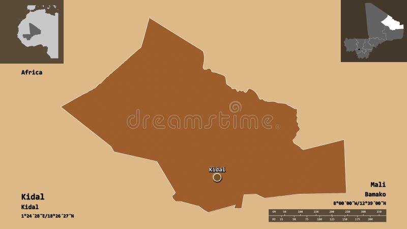Kidal, Region of Mali,. Previews. Pattern Stock Illustration ...