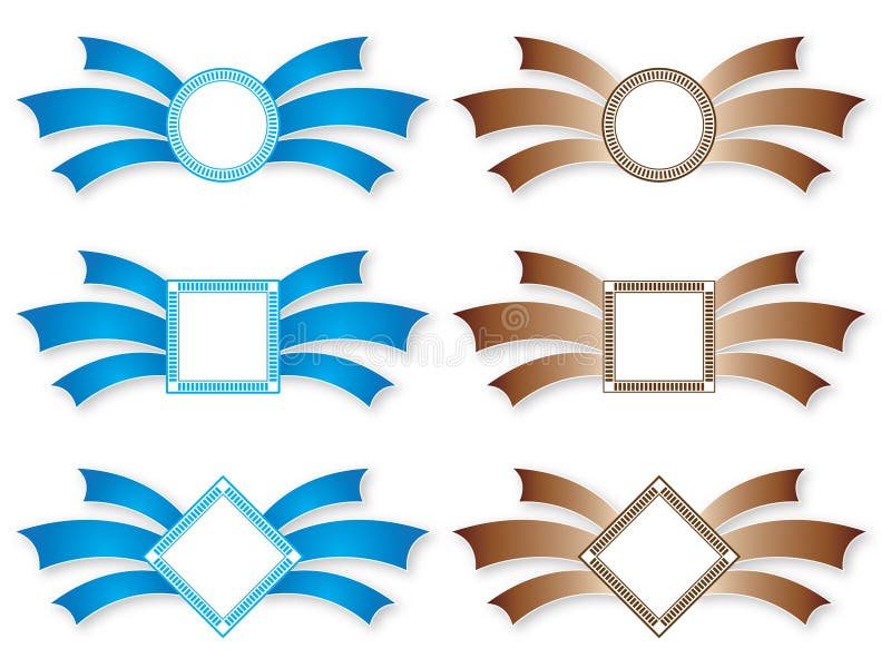 Shape Lables stock illustration. Illustration of blue - 37700944