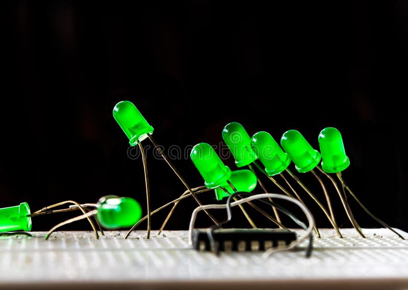 Shape of LED stock photo. Image of arrange, intregrate - 57354218