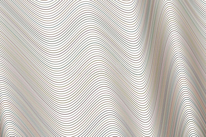 Shape Of Line Curve And Wave Abstract Geometric Background Pattern