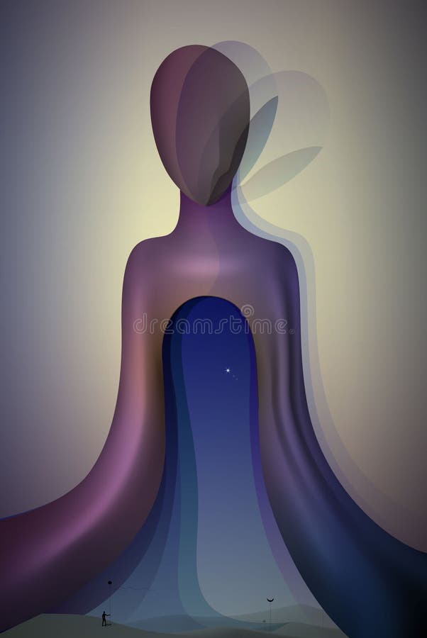 Shape of Memories Concept, Inner Memory Concept, Abstract Shape of ...
