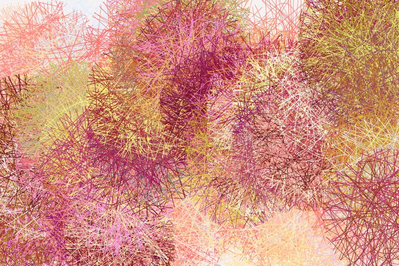 Shape of Messy Random Line Circles, Abstract Geometric Background ... Shape of Messy Random Line Circles, Abstract Geometric Background ...