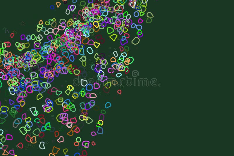 Shape Of Motion Particle Or Random Abstract Background Pattern 3431