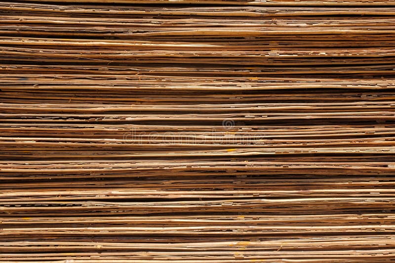 The Shape, Pattern and Texture of a Pile of Bamboo Boards Stock Image ...