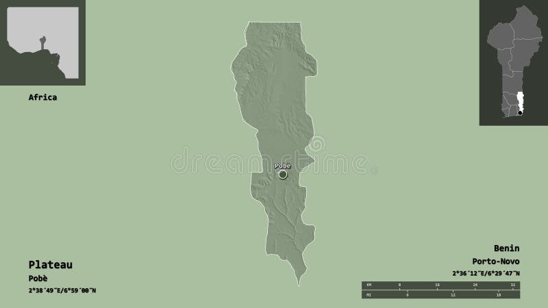 Plateau, Department of Benin,. Previews. Administrative Stock ...