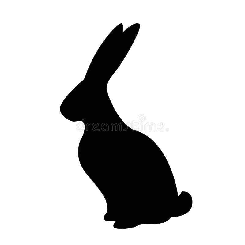 Rabbit Outlines Stock Illustrations – 1,120 Rabbit Outlines Stock ...