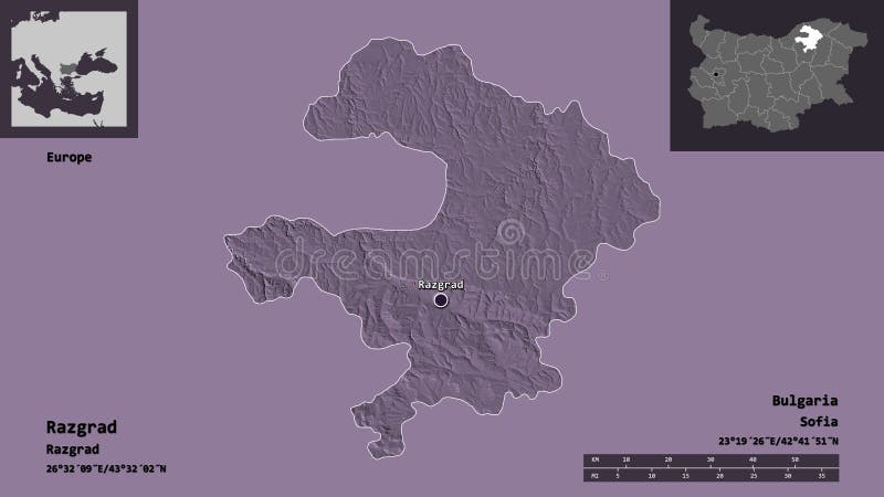 Razgrad, Province of Bulgaria,. Previews. Administrative Stock ...